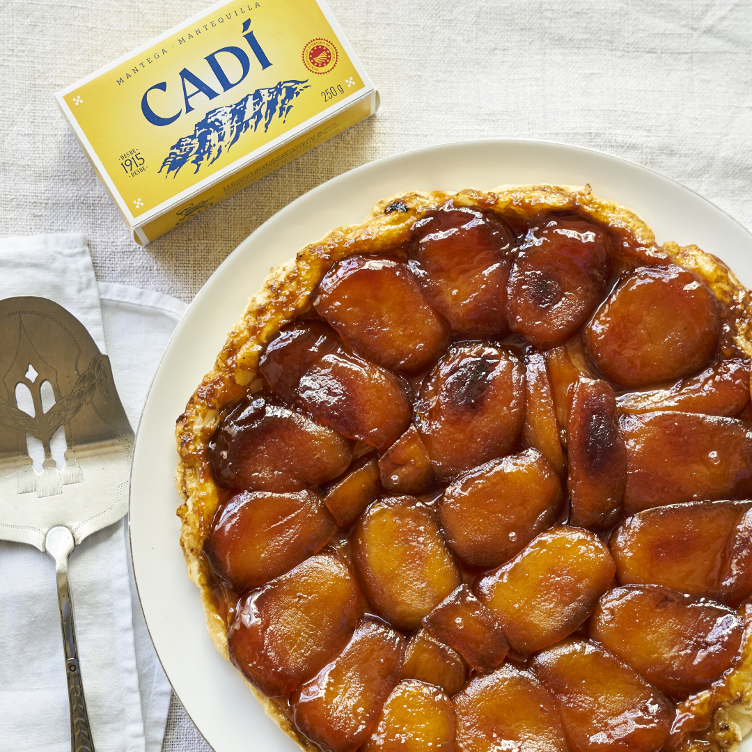 Tatin tart with Cadí PDO butter - Cadí | Since 1915